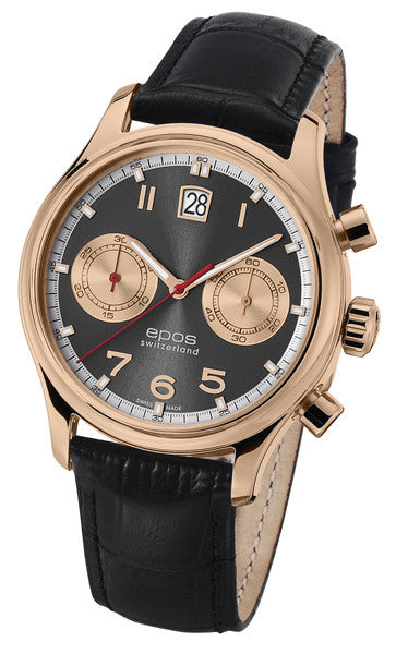 EPOS 3415 Mechanical Chronograph Date Gents Watch – RoyalJewellery