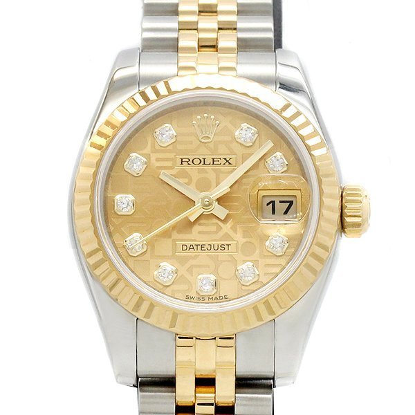 ROLEX DateJust Computer Dial 179173 Ladies Watch – RoyalJewellery